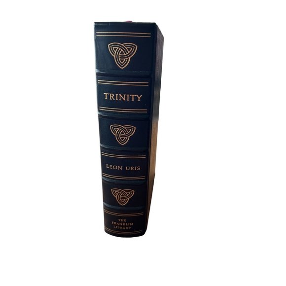 Franklin Mint | Other | Trinity By Leon Uris The Franklin Library Ist ...